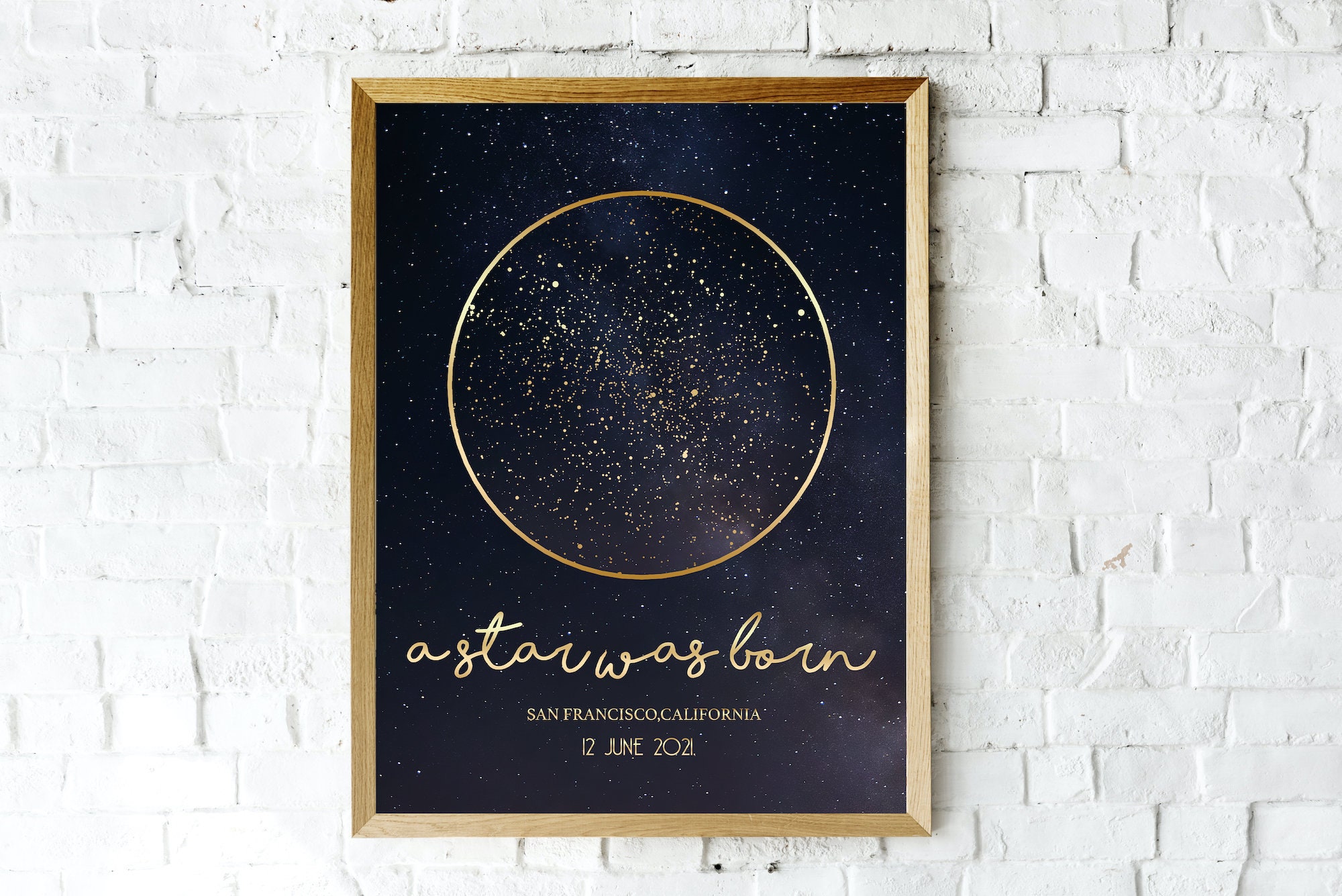 Prints Art & Collectibles Gift for her Star Map Print Star Map Poster ...