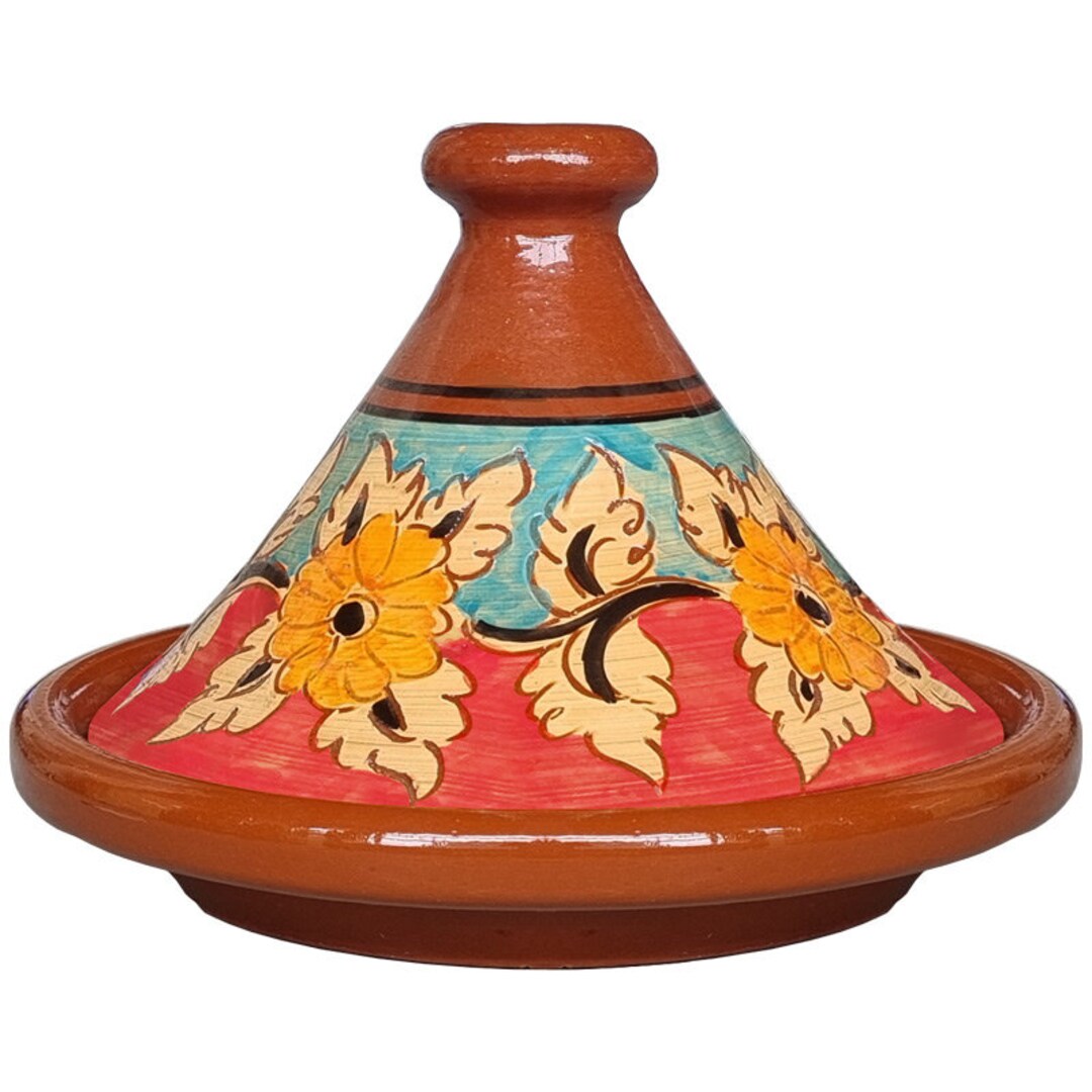 Tajine Tagine Taschin 32 Cm Handmade Lead-free Moroccan Stew Hand ...