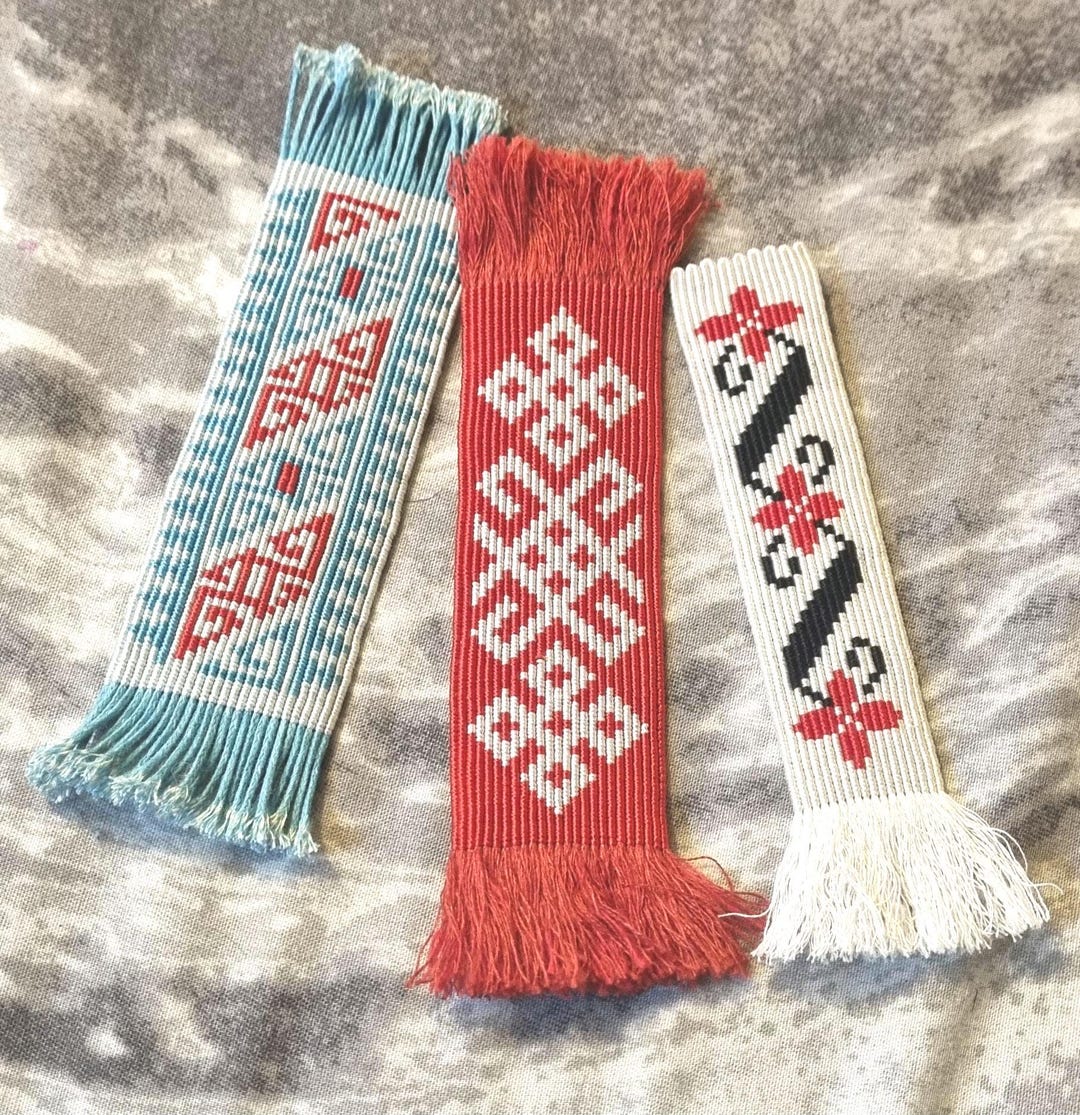 Bookmarks | Folk Bookmark | Folk Symbols| Folk Symbols Bookmark ...