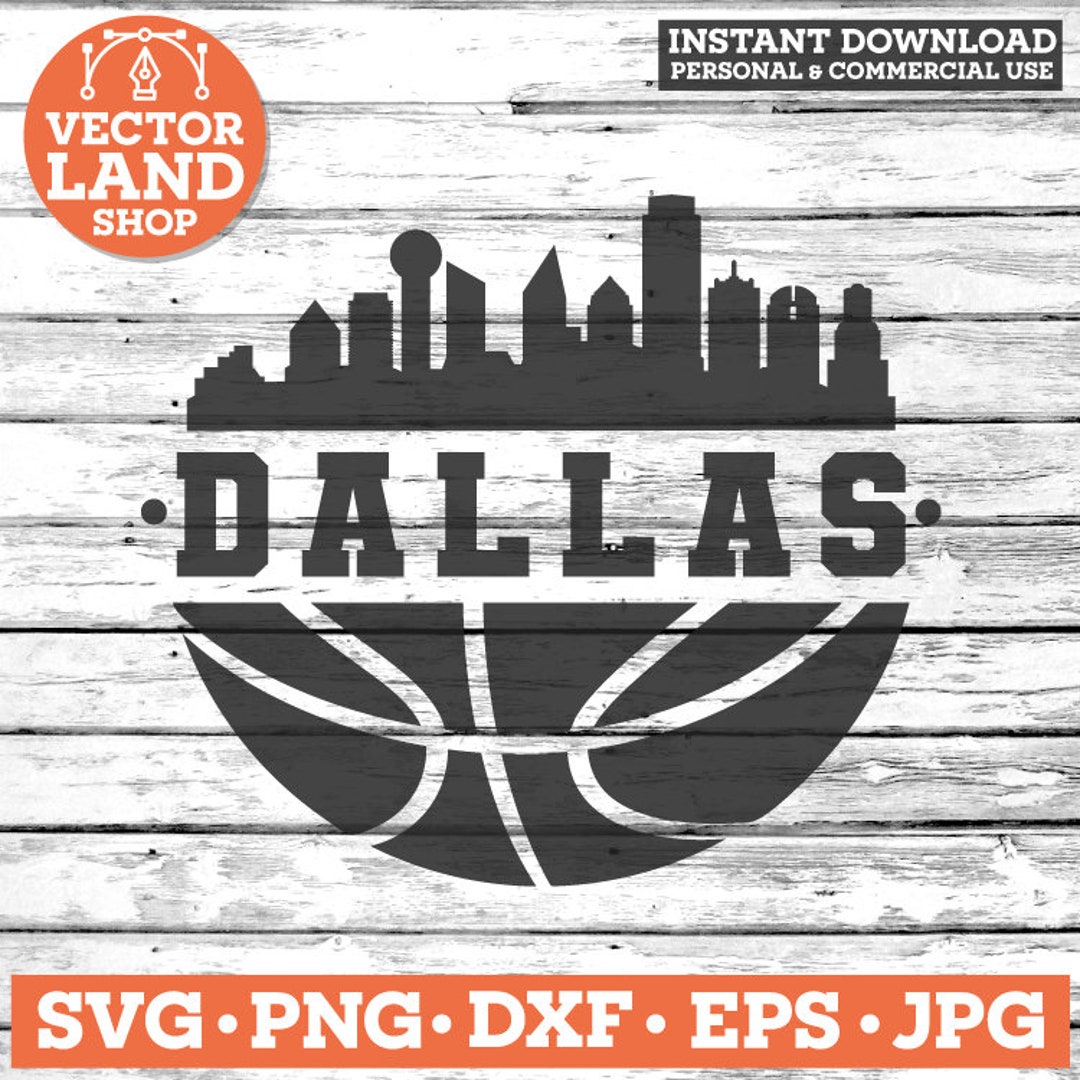 Dallas Basketball Svg, Dallas Svg, Basketball Team Logo, Texas ...