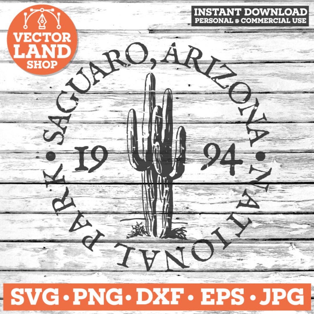 Saguaro-Svg, Nationalpark-Svg, Arizona-Svg, Kaktus-Svg, Wüste im Freien ...