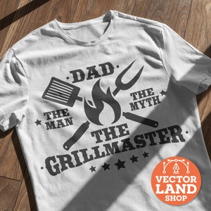 Grillmaster Svg, King of Grill, Grill Dad, Grill Master Svg, the Grill ...