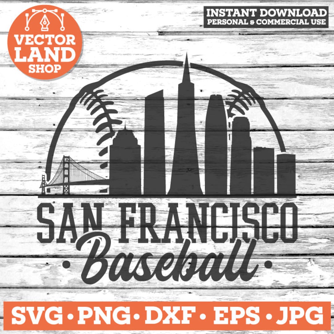 San Francisco Baseball Svg, San Francisco Svg, Baseball Team Logo ...