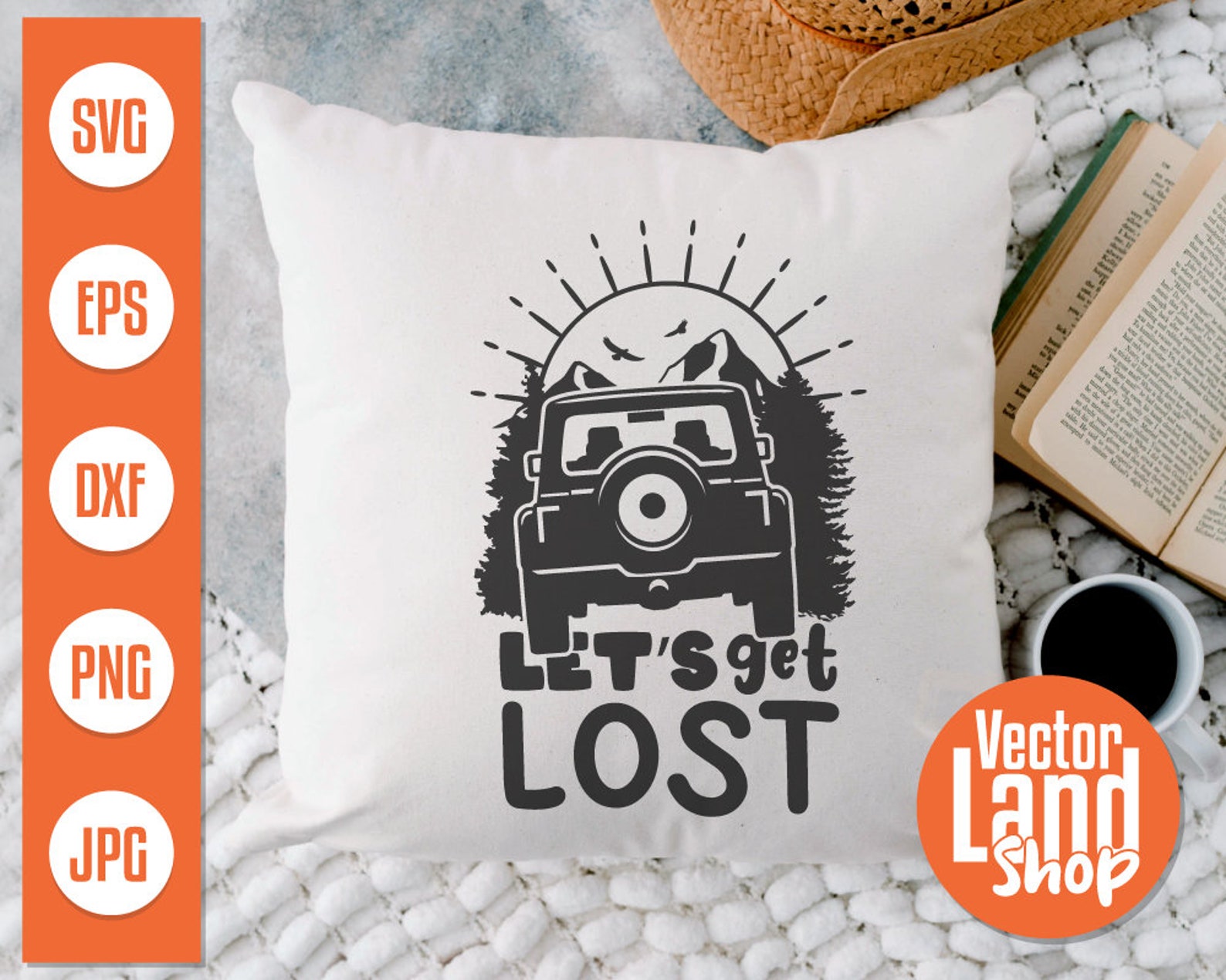 Let's Get Lost Svg Offroad Svg SUV Svg Adventure off - Etsy