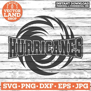 Hurricane Svg, Hurricanes Svg, Hurricane Png, Mascot School, Hurricane ...