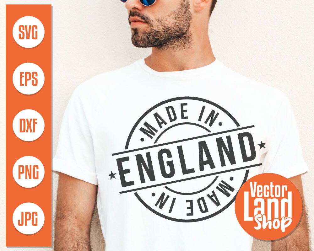 Made in England Svg England Svg London Svg England Stamp - Etsy