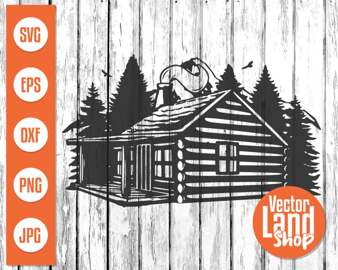 Cabin SVG Filing Cabinet Mountain Cabin Svg Log Cabin Svg - Etsy