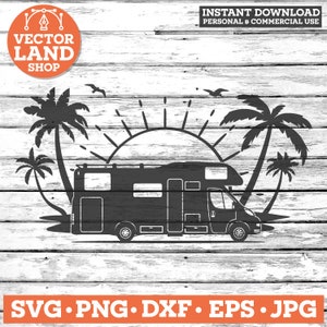 BUNDLE Motorhome SVG, Camper Svg, Campervan Svg, Adventure Svg ...