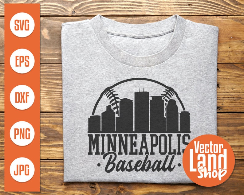 Minneapolis Baseball Svg Minneapolis Svg Baseball Team Logo - Etsy