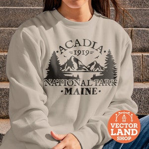 Acadia Svg, National Park Svg, Maine Svg, Maine Png, Outdoors Svg ...