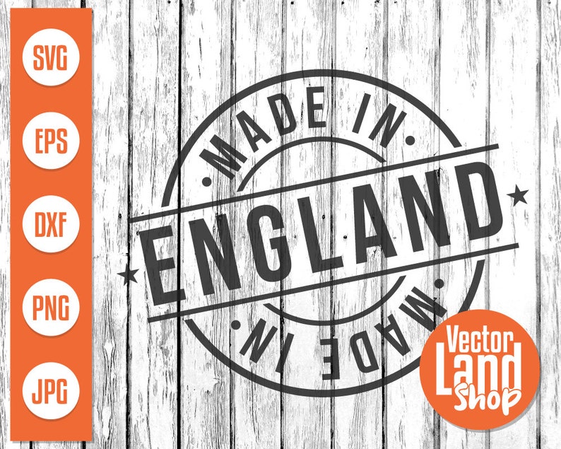 Made in England Svg England Svg London Svg England Stamp - Etsy