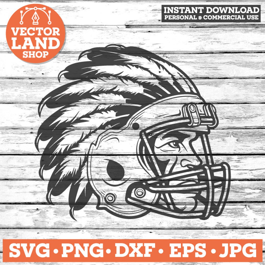 American Native Svg, Indians Svg, Football Svg, Headdress Svg, Indian ...