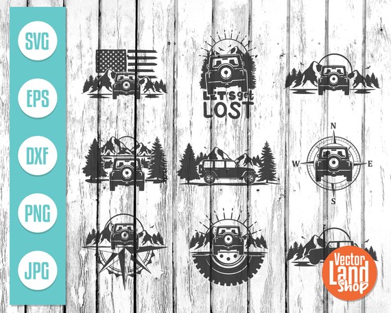 BUNDLE Offroad Svg Adventure off Road Compass Svg Adventure - Etsy