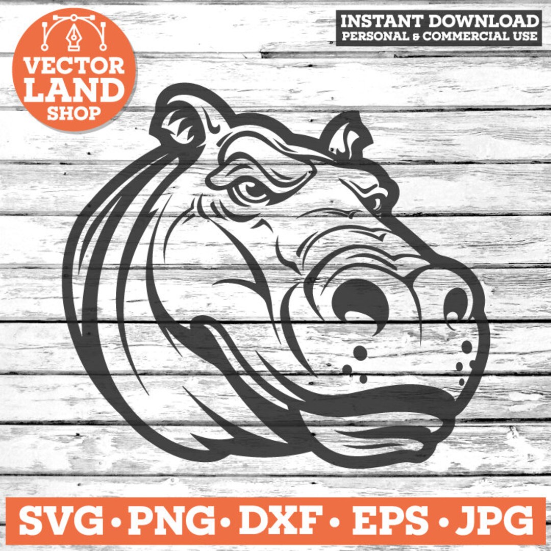 Hippopotamus Svg, Hippo Svg, Hippopotamus Png, School Mascot, College ...