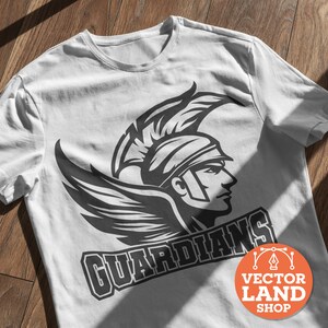 Guardians Svg, Mascot Team Svg, Team Logo, Mascot Svg, Guardians Png ...