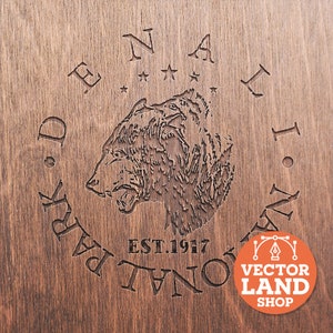 Denali Svg, National Park Svg, Alaska Svg, Black Bear Svg, National ...