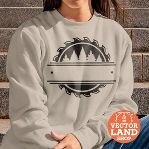 Saw Svg, Wood Working SVG, Pine Trees Svg, Blade Svg, Woodworking Logo ...