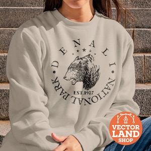 Denali Svg, National Park Svg, Alaska Svg, Black Bear Svg, National ...