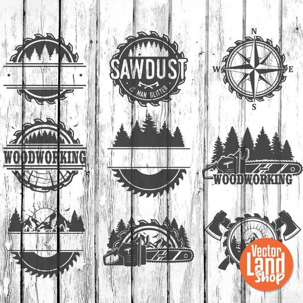 Svg Woodworking Tools - Etsy