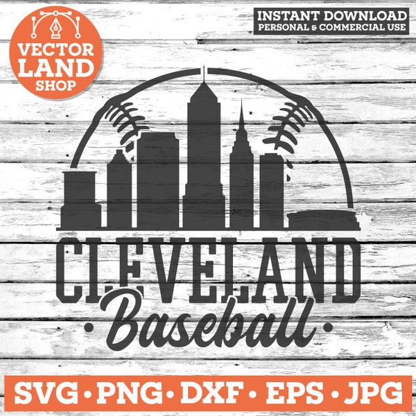 Cleveland Skyline - Etsy