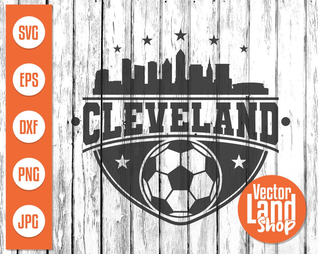 Cleveland Soccer Svg Cleveland Svg Soccer Team Soccer Logo - Etsy