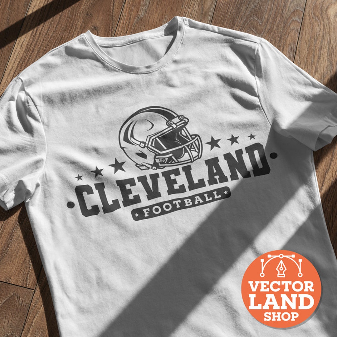 Cleveland Svg, Football Svg, Football Team, Team Spirit Svg, American ...