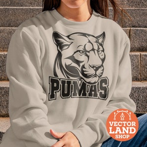 Puma Svg, Pumas Svg, Puma Png, Mascot School, Mascot Sport, Puma ...