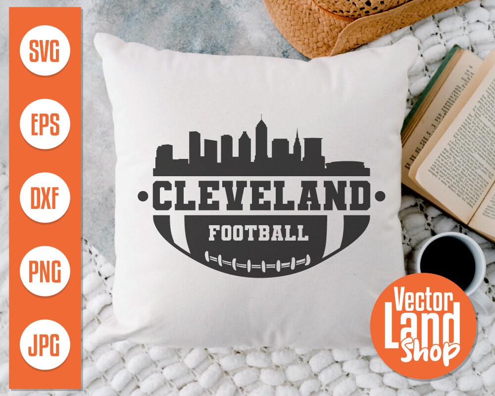 Cleveland Football Svg Cleveland Svg Football Team Logo - Etsy
