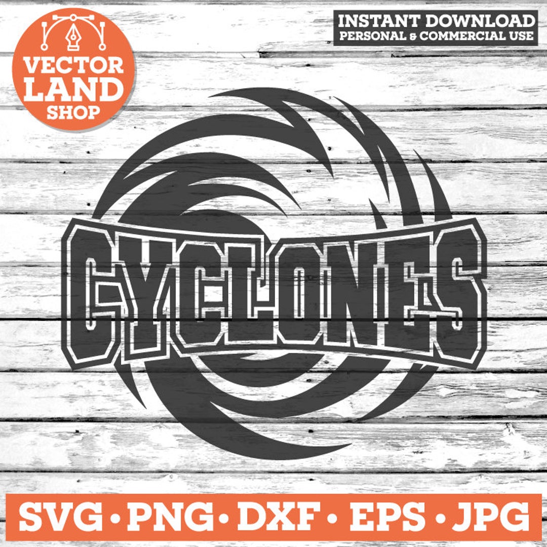 Cyclone Svg, Cyclones Svg, Cyclone Png, Mascot School, Cyclone Clipart ...