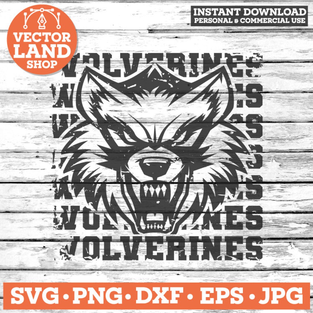 Wolverines svg, Wolverine Svg, Wolverines Png, Wolverine Mascot, Mascot ...