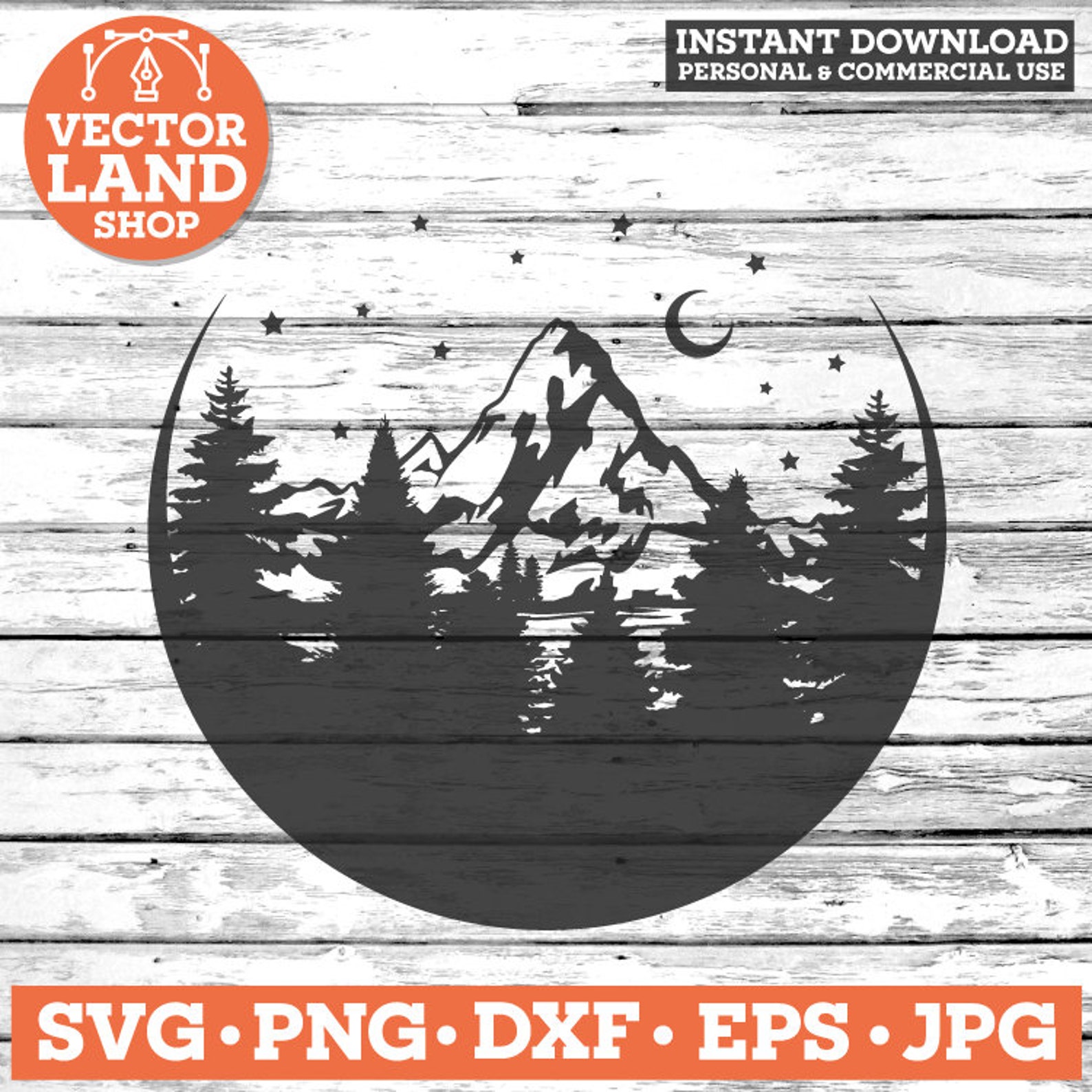 BUNDLE Mountain SVG, Outdoor Svg, Forest Svg, Adventure Svg, Travel Svg ...