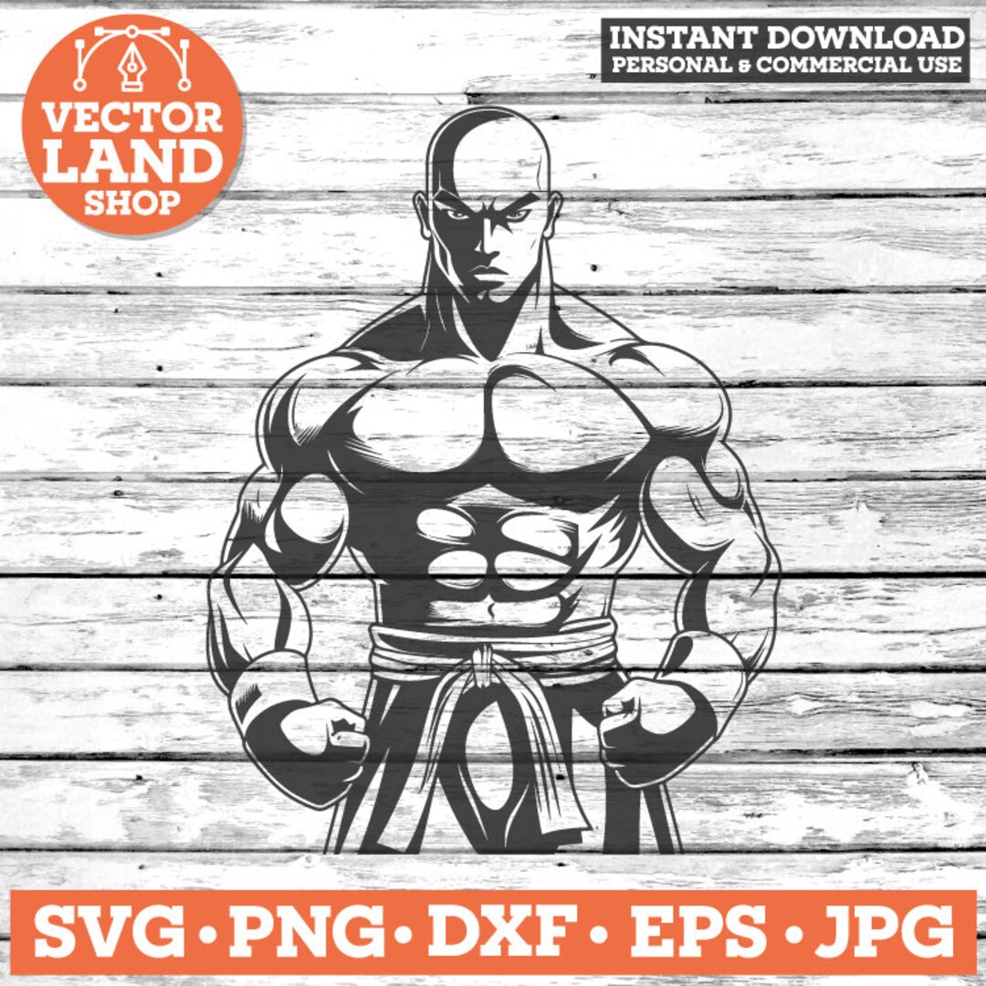 Body Building Svg Muscled up Svg MMA Svg Gym Clipart - Etsy