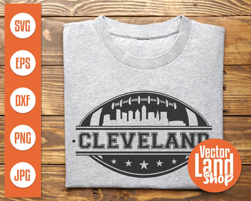 Cleveland Football Svg Cleveland Svg Football Team Logo - Etsy