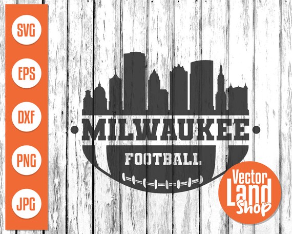 Milwaukee Football Svg Milwaukee Svg Football Team Logo - Etsy Finland