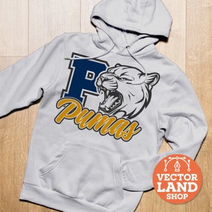 Pumas Svg, Puma Svg, Puma Png, Mascot Svg, Team Svg, Puma Logo, Team ...