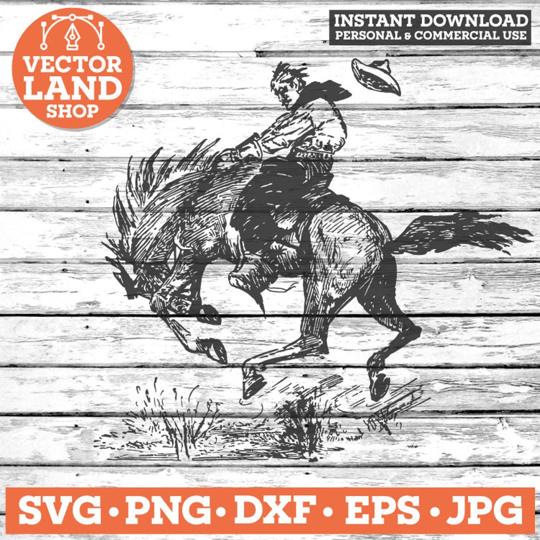 Rodeo Svg, Cowboy Svg, Western Svg, Rodeo Horses, Riding Horse, Rodeo ...