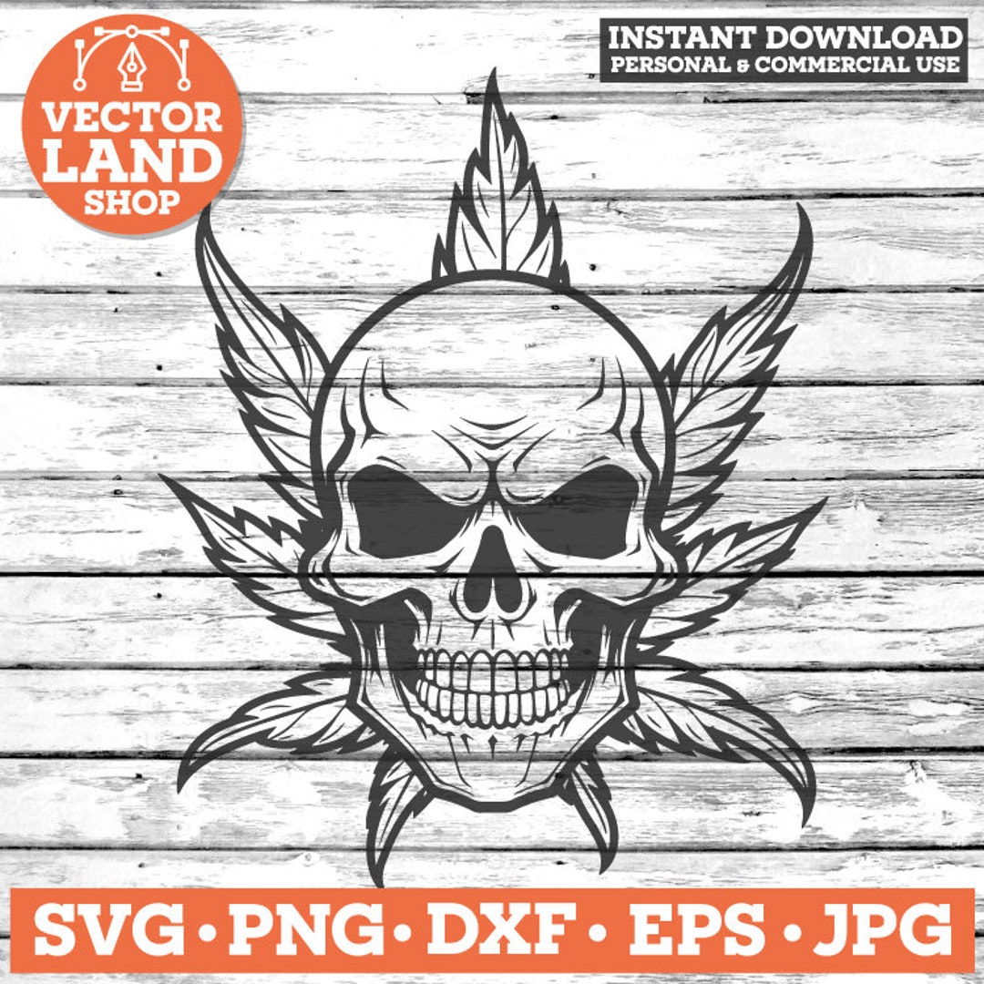 Weed Skull Svg, Cannabis Svg, Skull Png, Cannabis Clipart, Stoner ...