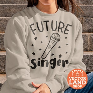 Future Singer Svg, Singer Svg, Music Svg, Musician Svg, Microphone Svg ...