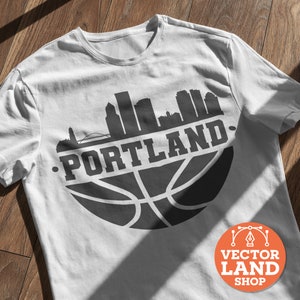Portland Basketball Svg, Portland Svg, Basketball Team, Basketball Logo ...