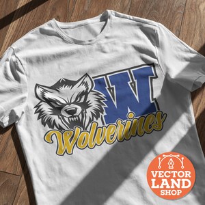 Wolverines Svg, Wolverine Svg, Wolverine Png, Mascot Svg, Team Svg ...