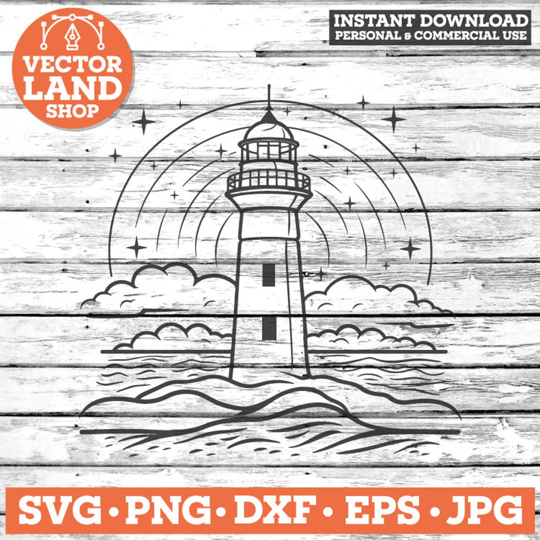 Lighthouse Svg, Ocean Svg, Adventure Svg, Maritime Svg, Nautical Svg ...