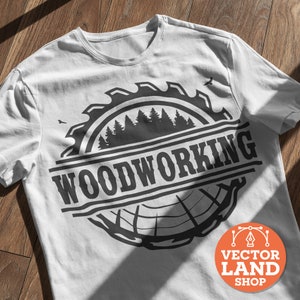 Saw Svg, Forest Tree SVG, Pine Trees Svg, Blade Svg, Woodworking Logo ...
