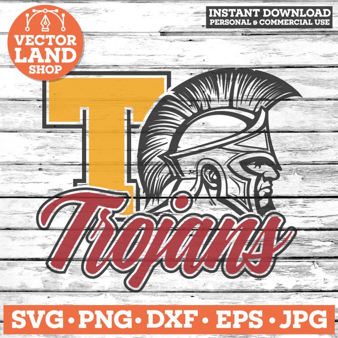 Trojans Svg, Trojan Svg, Trojans Png, Mascot Svg, Team Svg, Trojan Logo ...