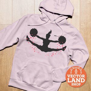 Cheerleader Svg, Toe Touch Svg, Cheerleading Svg, Cheer Stars Svg ...