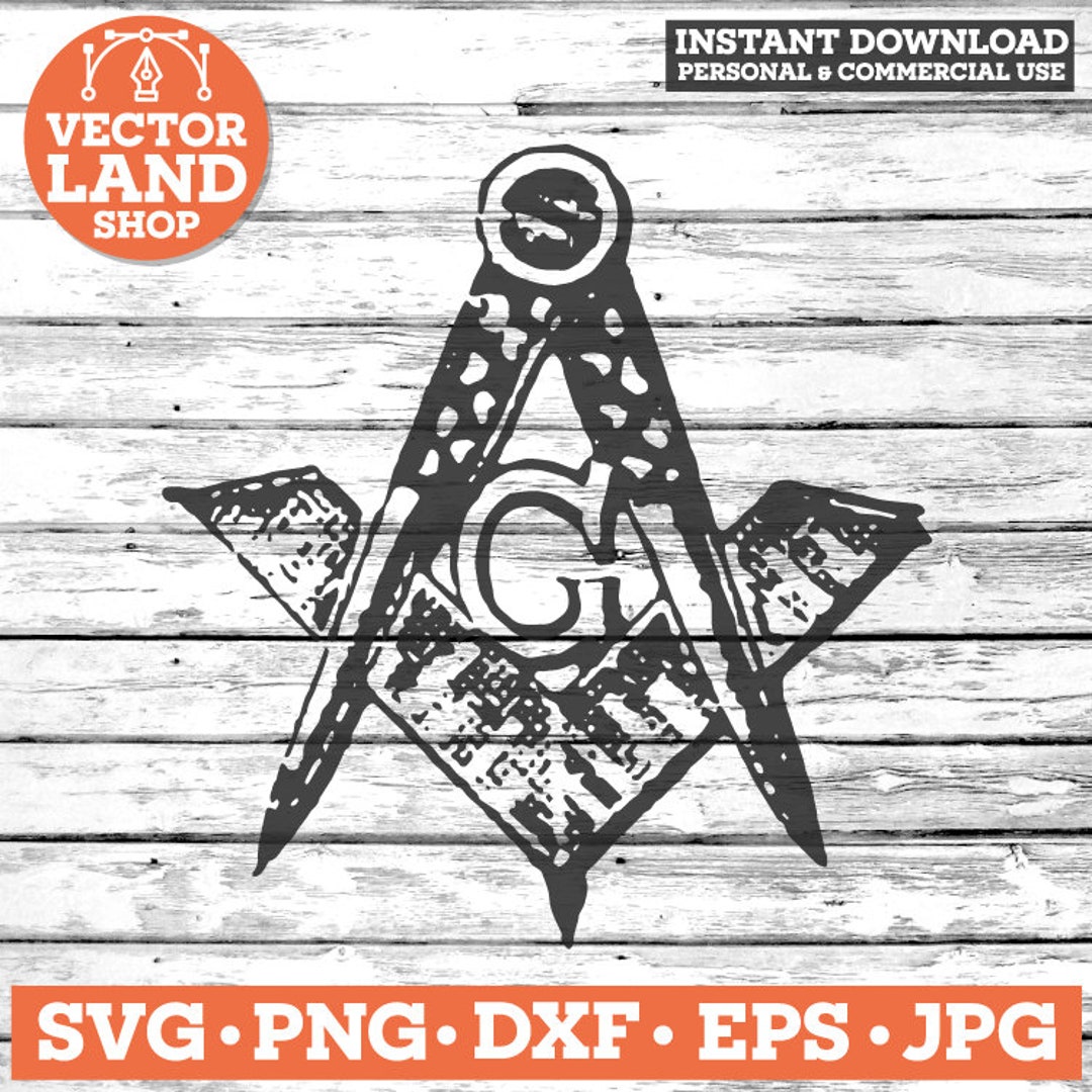 Mason Svg, Freemason Svg, Square and Compass, Masonic Svg, Masonic ...