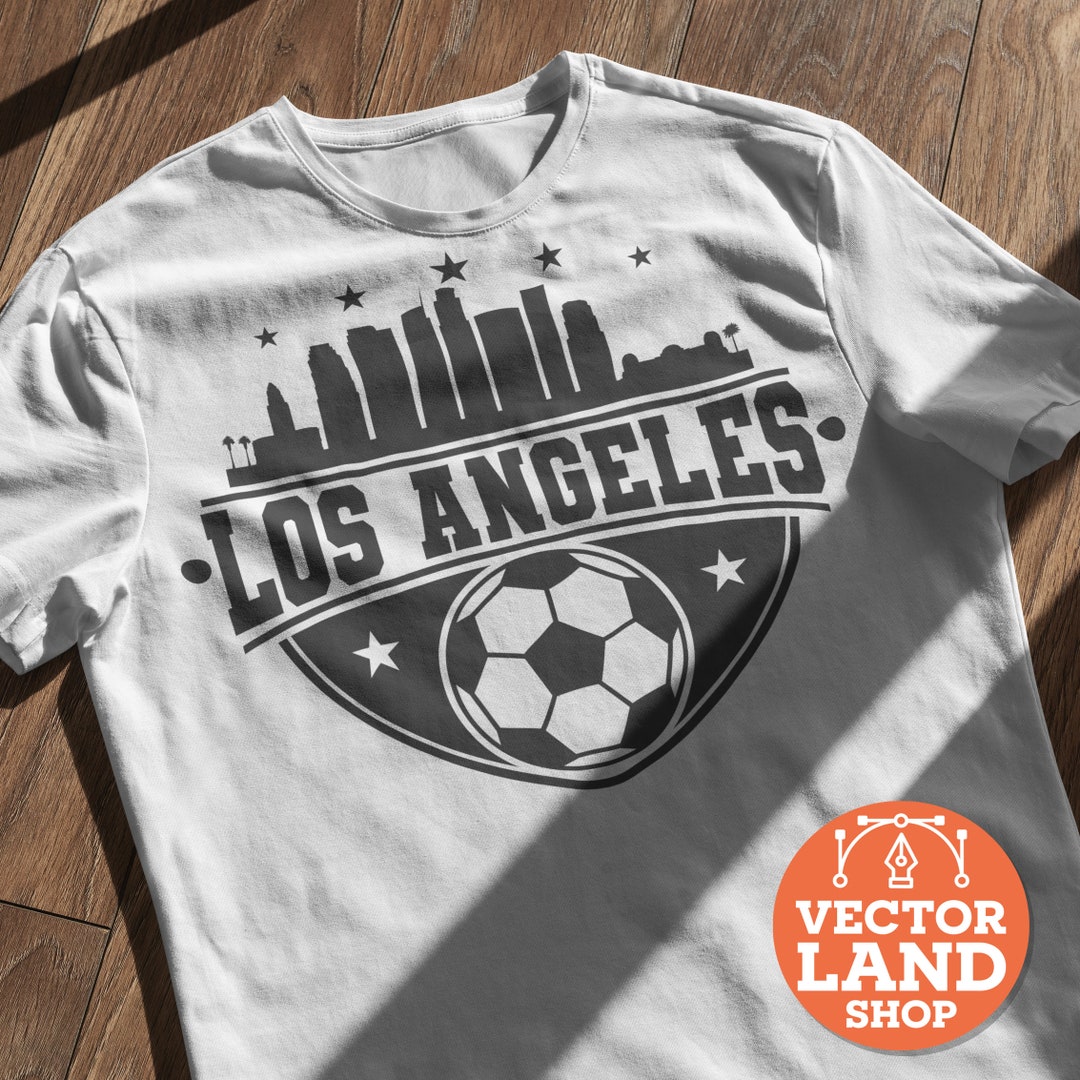 Los Angeles Soccer Svg, Los Angeles Svg, Soccer Team, Soccer Logo ...