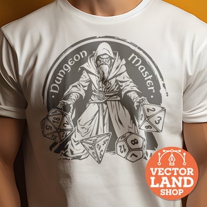 Dungeon Master Svg, Dnd Svg, Gaming Svg, Game Master Svg,d20 Dice, RPG ...