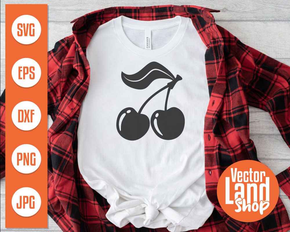 Kirschen SVG Kirschen svg Sommer svg Frucht svg Kirsche | Etsy