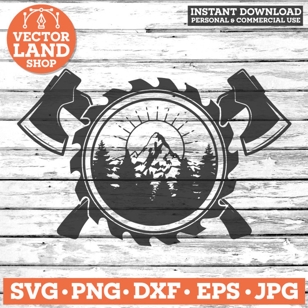 Saw Blade Svg, Forest Tree SVG, Pine Trees Svg, Ax Svg, Wood Saw Svg ...