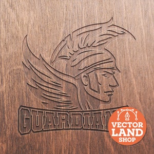 Guardians Svg, Mascot Team Svg, Team Logo, Mascot Svg, Guardians Png ...